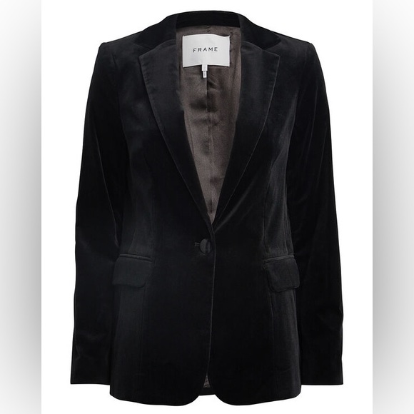 Frame Denim | Jackets & Coats | Frame Velvet Classic Blazer | Poshmark